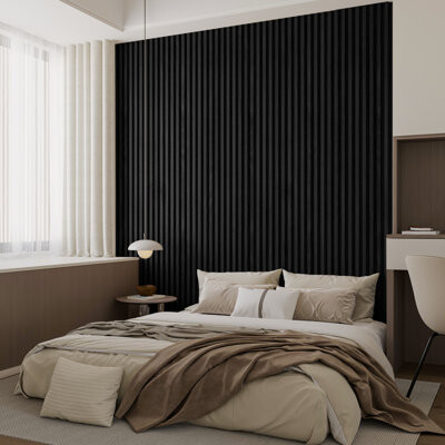 Art3d 4 PCS 103.94''x5.7'' Slat Solid Wood Wall Paneling for Interior ...