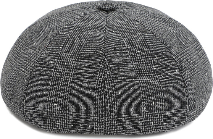 Christian Dior Wool-Blend Canvas With Prince Of Wales Motif Hat - ShopStyle