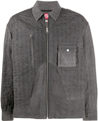 Mens Zip Front Shirt | Shop the world’s largest collection of fashion ...
