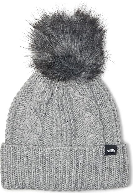 The North Face Kids Oh Mega Fur Pom Beanie (Little Kids/Big Kids) (TNF ...