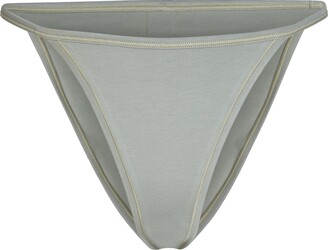 Cotton Jersey String Bikini | Mineral - ShopStyle Panties