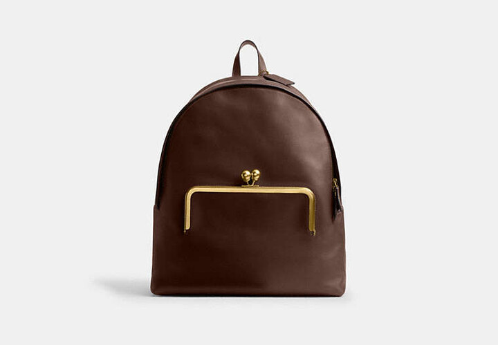 Coach Kisslock Frame Backpack - ShopStyle