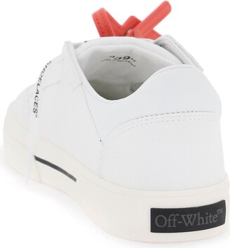 Off-White Vulcanized canvas sneakers - ShopStyle