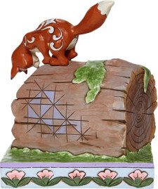 enesco Traditions Fox & Hound on Log Figurine - ShopStyle Easter
