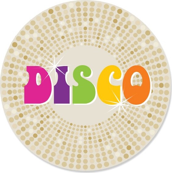 Big Dot of Happiness 70's Disco - 1970's Disco Fever Party Circle ...