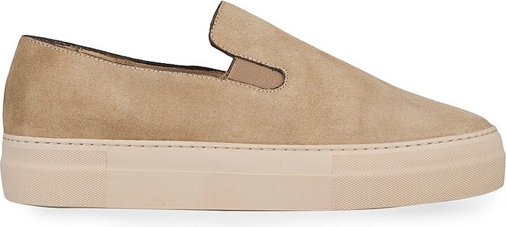 Frame Le Ren Suede Slip-On Sneakers - ShopStyle