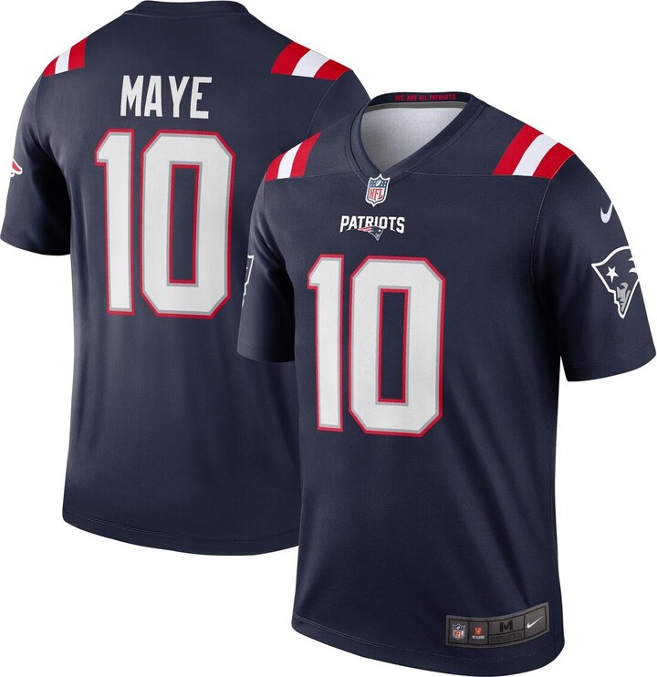 Nike Men's Drake Maye Navy New England Patriots Team Legend Player ...