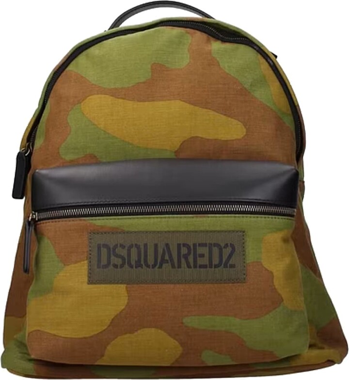 DSQUARED2 Logo Fabric Backpack - ShopStyle