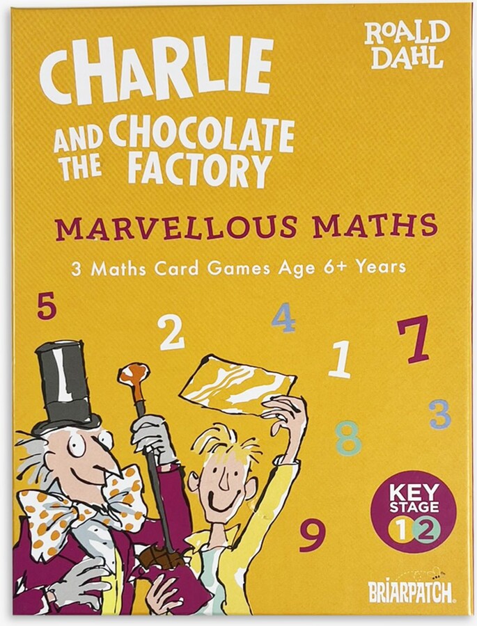 Roald Dahl - 'Charlie and the Chocolate Factory Marvellous Maths' Card ...