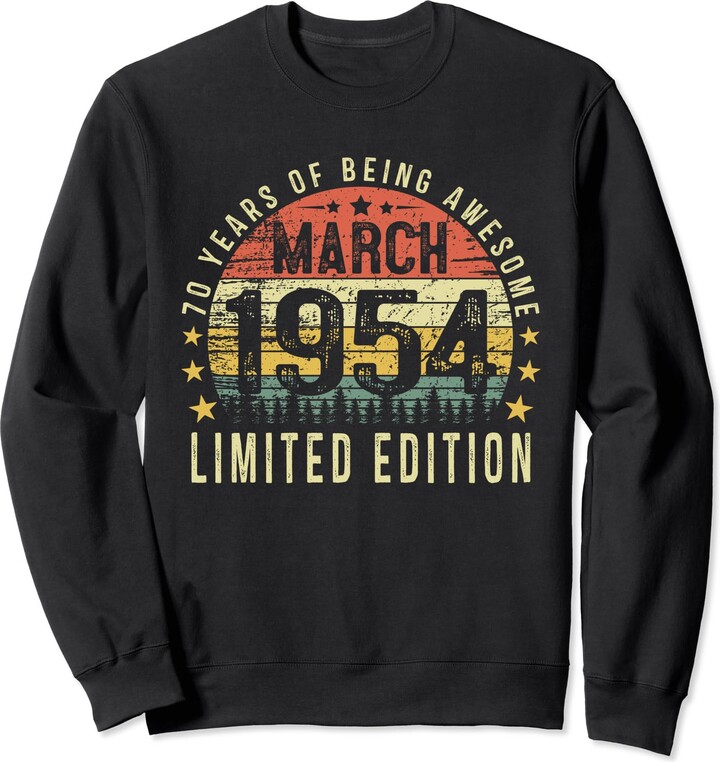 Vintage March 1954 70th Birthday CO. Vintage 70th Birthday Gift Funny ...