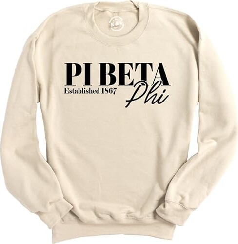 Kite and Crest Pi Beta Phi Sweatshirt - Pi Phi Closet Staple Sorority ...