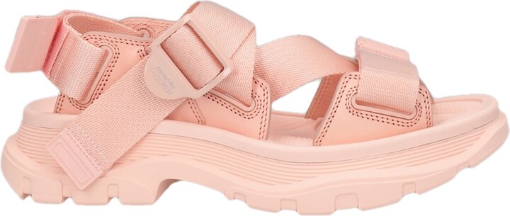 Alexander McQueen Sandals Salmon Pink - ShopStyle