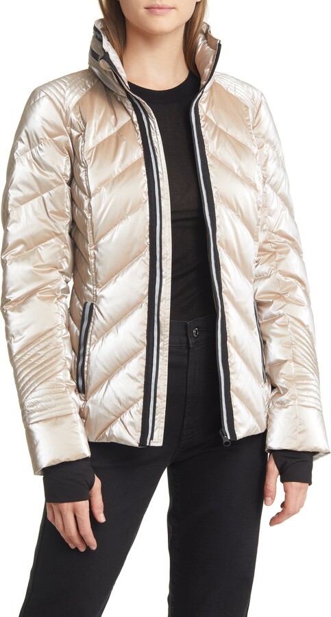Blanc Noir Reflective Down Puffer Jacket - ShopStyle