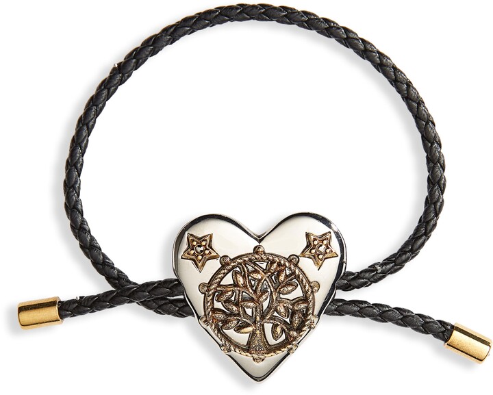 Alexander McQueen Heart Friendship Bracelet - ShopStyle
