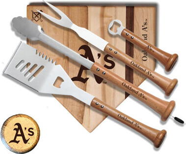 Baseball BBQ Grand Slam Oakland Athletics 5-Piece Tool Set - ShopStyle