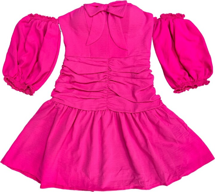 K-La Universe Women's Pink / Purple Fluorescent Dress Pink - ShopStyle