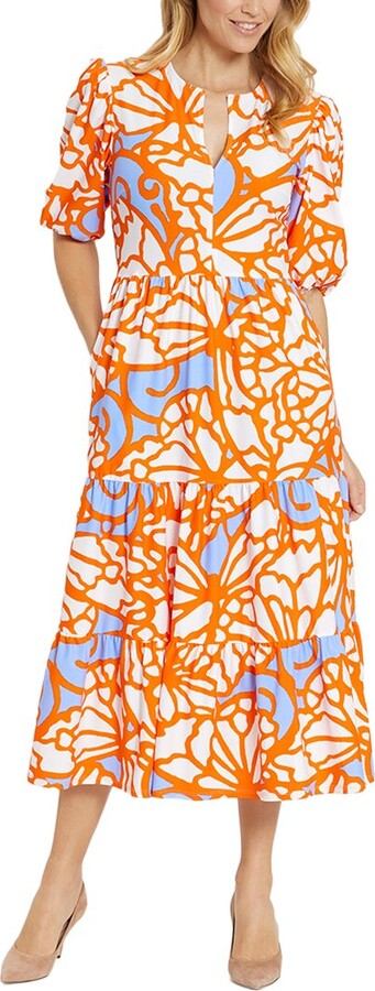 Jude Connally Jordana Tiered Maxi Dress - ShopStyle