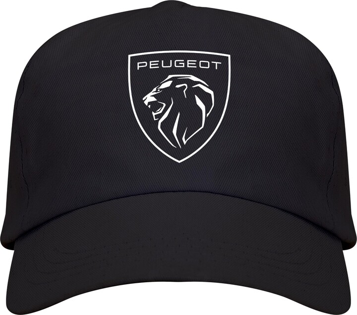 Genérico Peugeot Logo Cap Man Black - 5 Panels - ShopStyle Hats