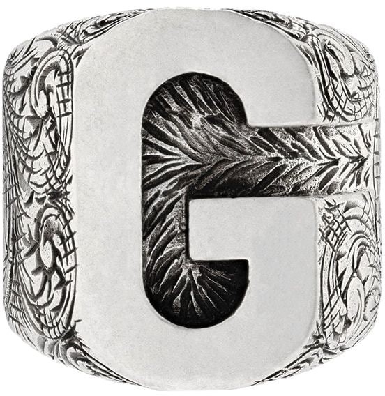 Gucci G letter ring - ShopStyle