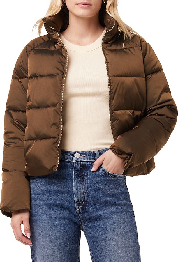 Joe's Jeans The Keely Satin Puffer Jacket - ShopStyle