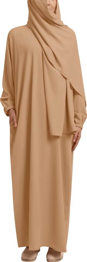 Odizli Abaya for Women Muslim UK Islamic Prayer Clothes Full Length ...