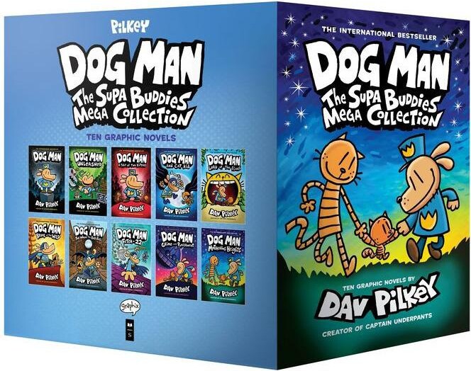 Barnes & Noble Dog Man: The Supa Buddies Mega Collection (Dog Man #1-10 ...
