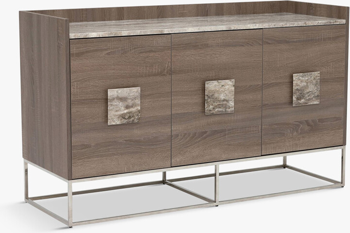Barker and Stonehouse Minola Sideboard, Glam Travetine and Oak Truffle - ShopStyle