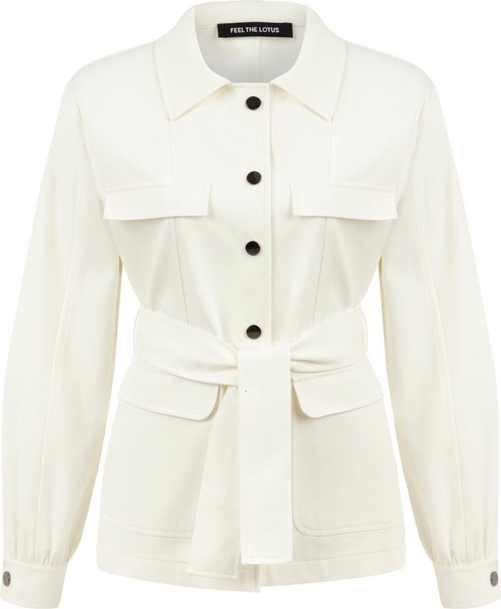 Feel the Lotus Women's Maia Safari Jacket - ShopStyle