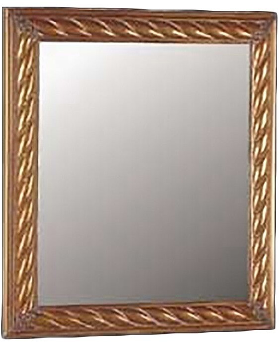 Renovators Supply Vintage Vanity Mirror Rectangle Brass Roped ...