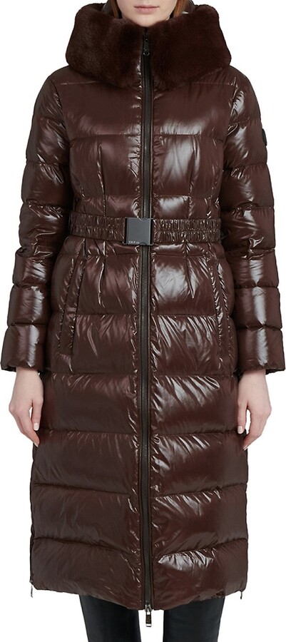The Recycled Planet Lexi Faux Fur Trim Hooded Puffer Coat - ShopStyle