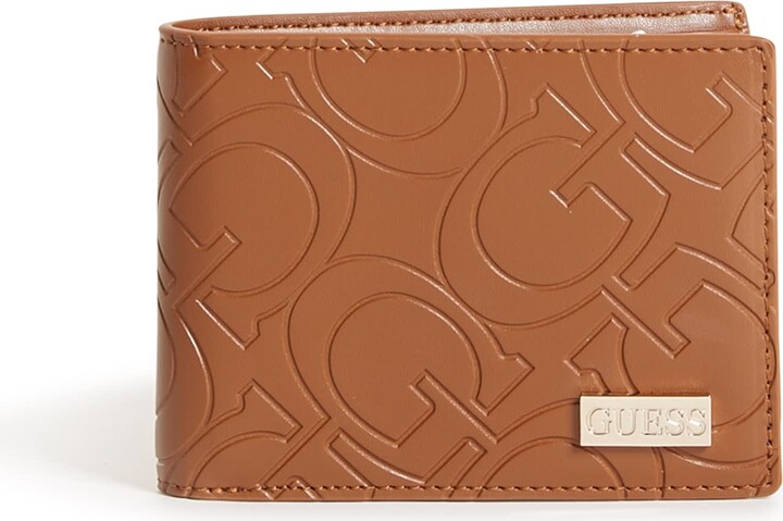 Guess Factory Bifold Debossed Logo Wallet - ShopStyle