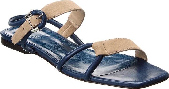 Theory Tubular Leather Sandal - ShopStyle