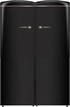 Equator Advanced Appliances 8.3 cu. ft. Black Classic Retro Upright ...