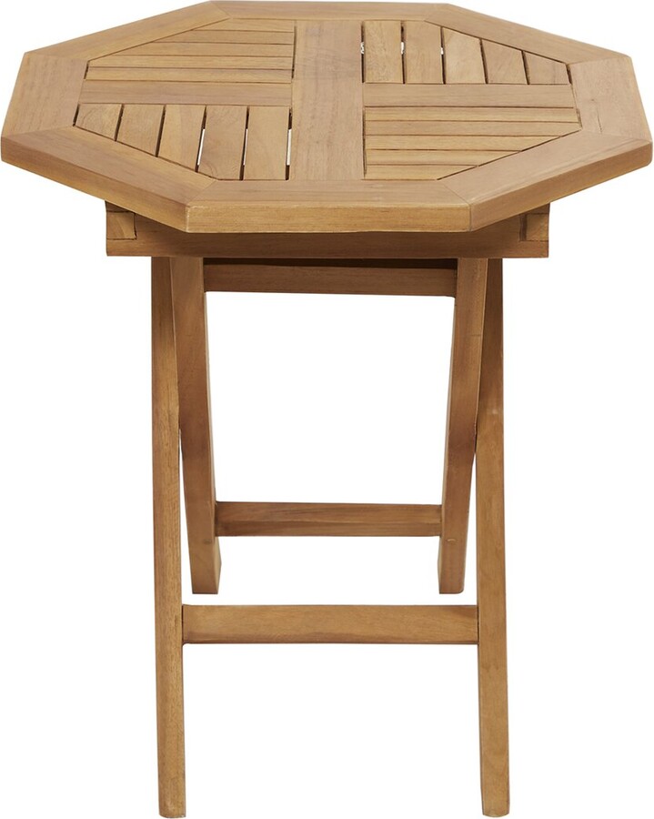 Peyton Lane Traditional Octagon Outdoor Accent Table - ShopStyle