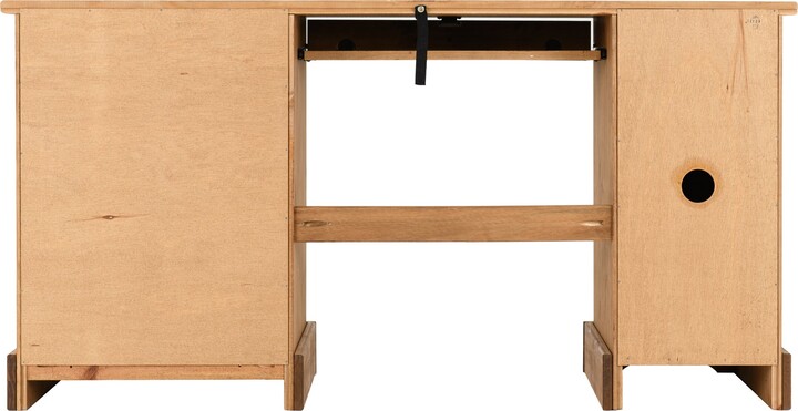 Dunelm Corona Computer Desk brown - ShopStyle