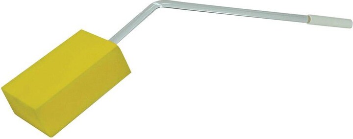 Loops Long Handled Bath Sponge - Ergonomically Angled Extra Long Handle ...