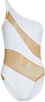 Norma Kamali Snake Mesh One-Piece Swimsuit - ShopStyle