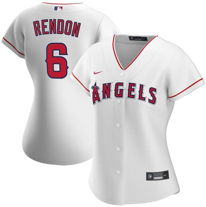 Nike Women's Anthony Rendon White Los Angeles Angels Home Replica ...