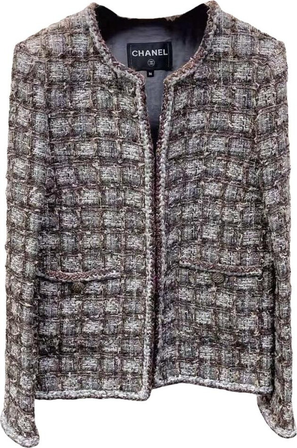 Chanel La Petite Veste Noire tweed jacket - ShopStyle Vests