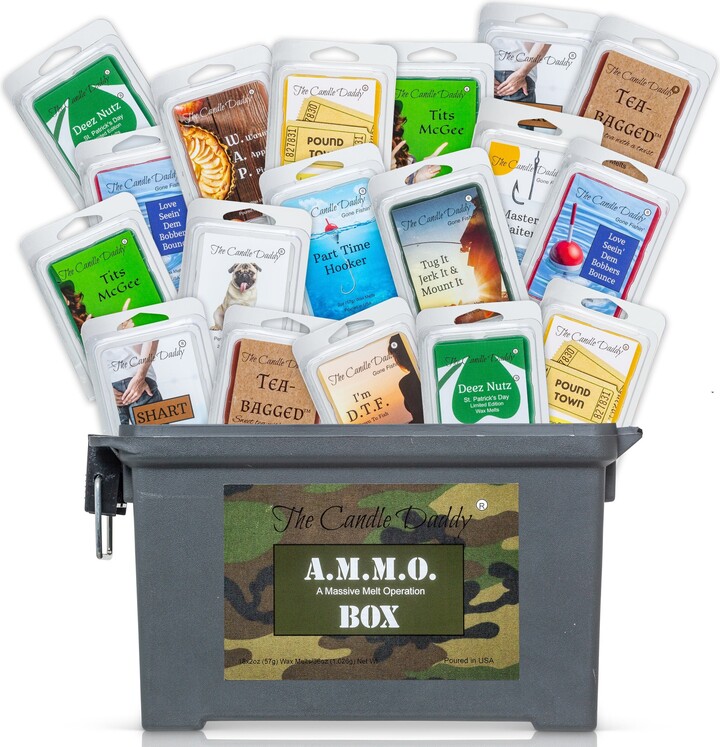 Etsy A.m.m.o. Box - A Massive Melt Operation. 18 Total Random 2Oz ...