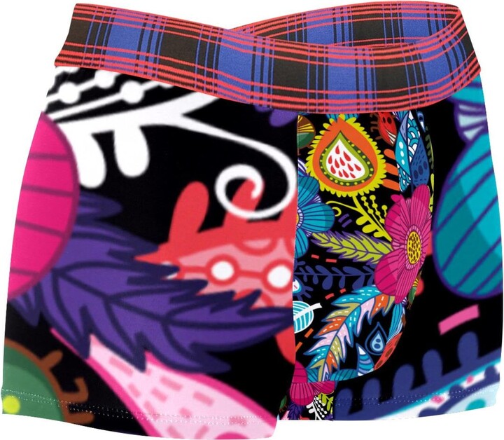 GIAPB Men's Underwear Boxer Briefs Polyester Soft Underwear Boxers for ...