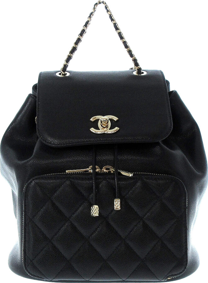 Chanel Leather backpack - ShopStyle
