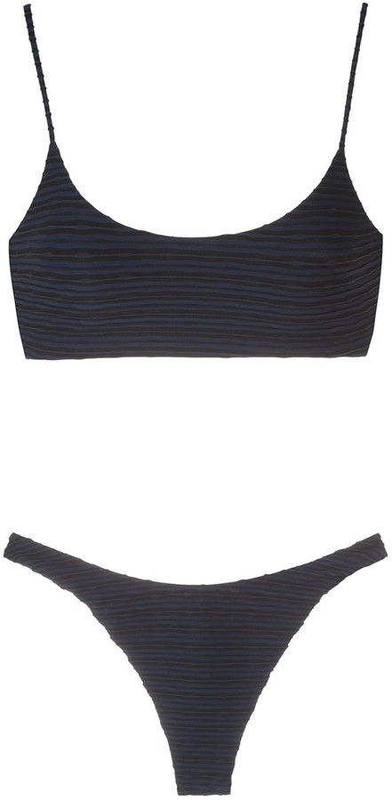 BRIGITTE High Cut Leg Bikini Set - ShopStyle Two Piece Swimsuits