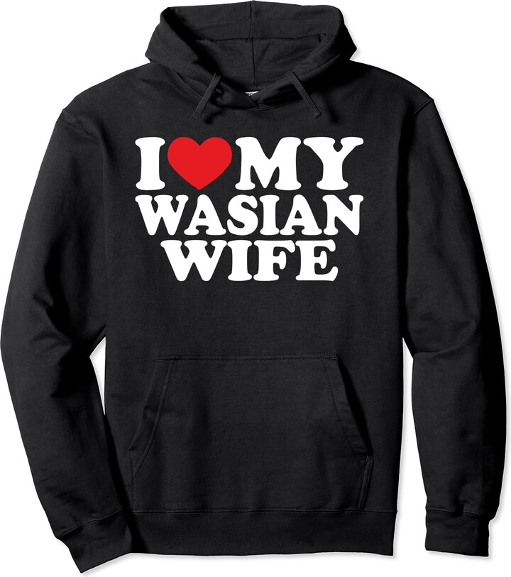 I Heart My Wasian Wife Outfit I Love My Wasian Wife White Asian Wife ...