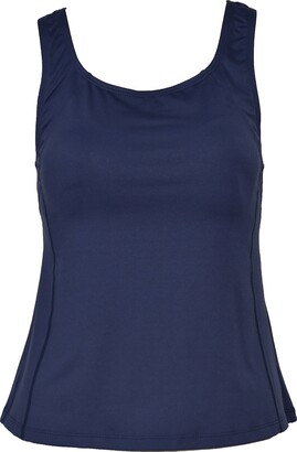 Private Island Women UPF50+ Tankini Bathing Swimsuits Sleeveless Tank ...