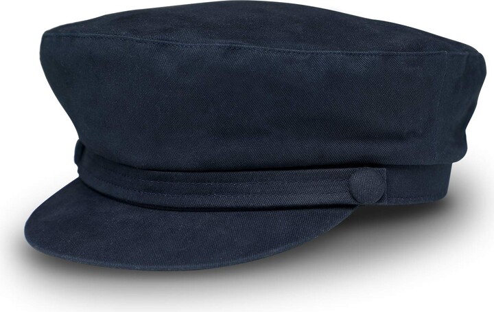 fiebig fishermen's cap for women & men | Plain captain's hat with ...