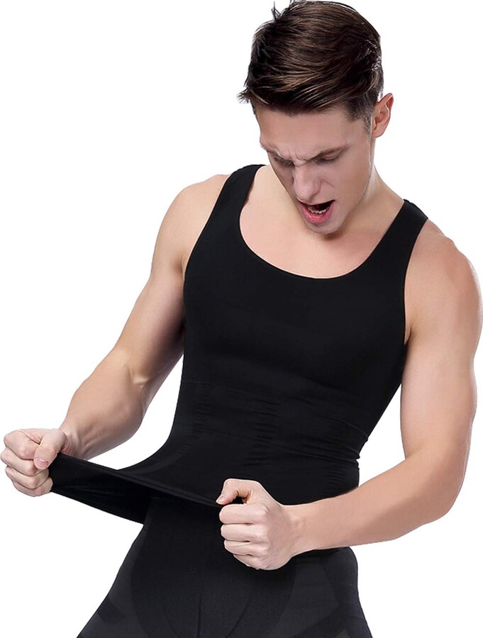 Shaxea Men's Seamless Compression Shirts - ShopStyle