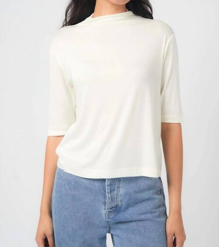 Mod Ref Temple Top In Ivory - ShopStyle