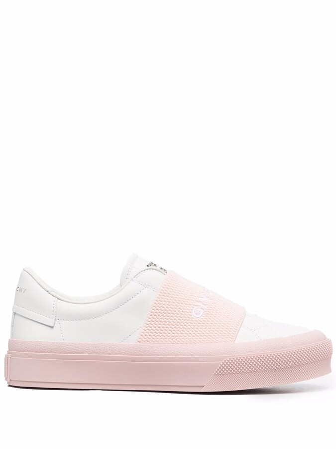 Givenchy Logo-Strap Slip-On Sneakers - ShopStyle