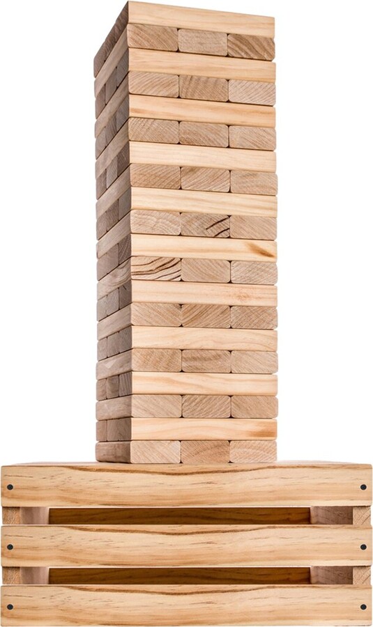 Swooc Games Giant Tower Game | 60 Large Blocks - ShopStyle Decor